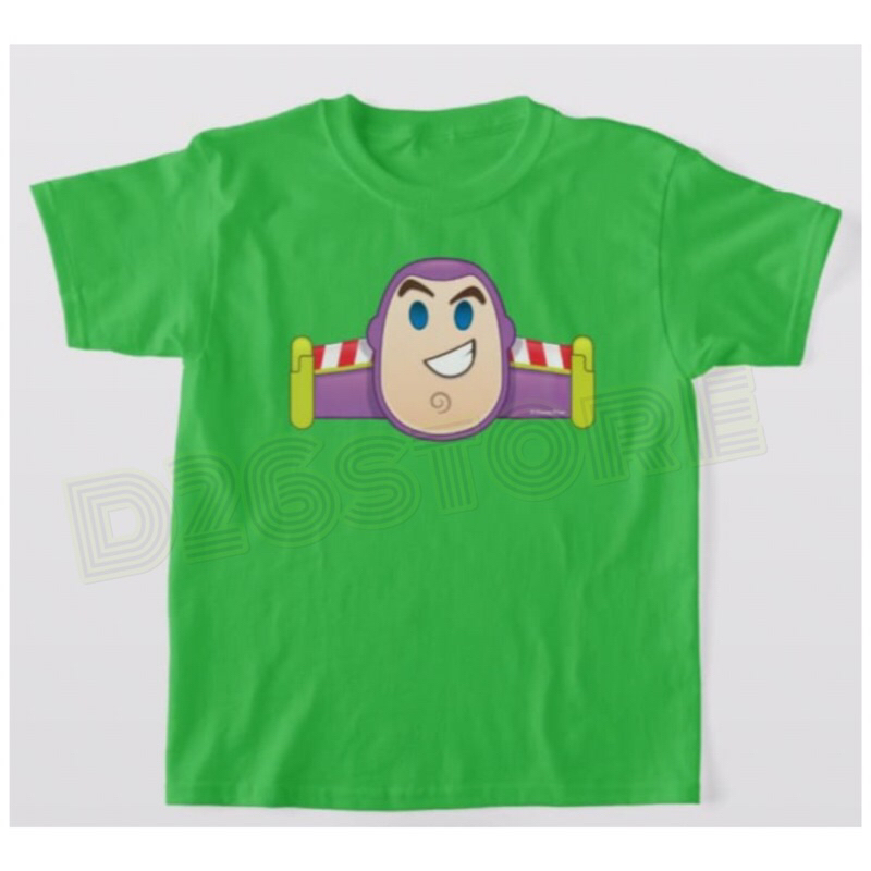 Buzz Lightyear Smile Face Spacebaby Children's T-shirt Toy Story ...