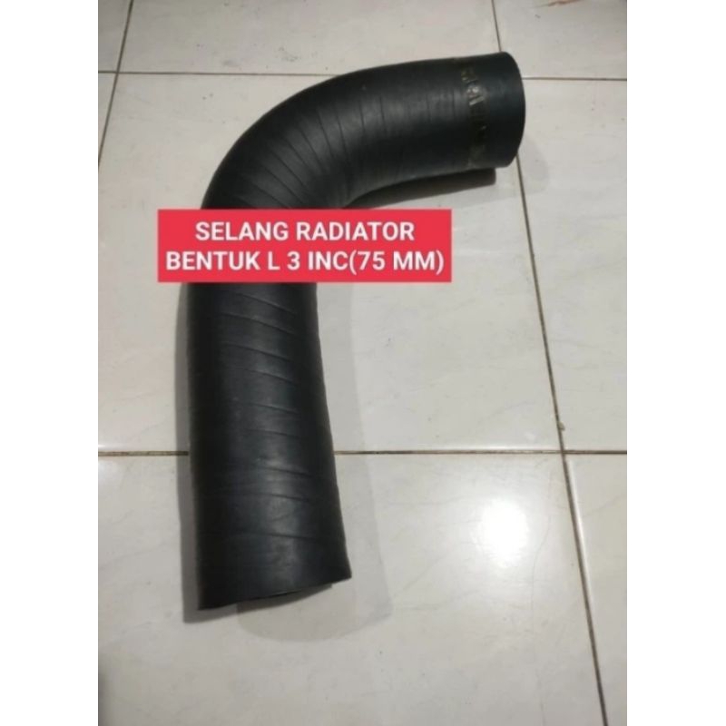 3-inch (75MM) UNIVERSAL RADIATOR Hose L Shape AIR Water Hose | Shopee ...