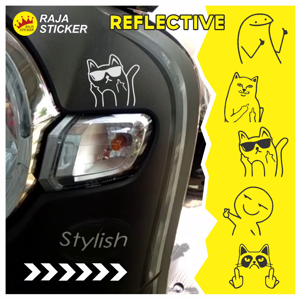 Middle Finger Emoji Sticker/Middle Fingers Sticker | Shopee Malaysia