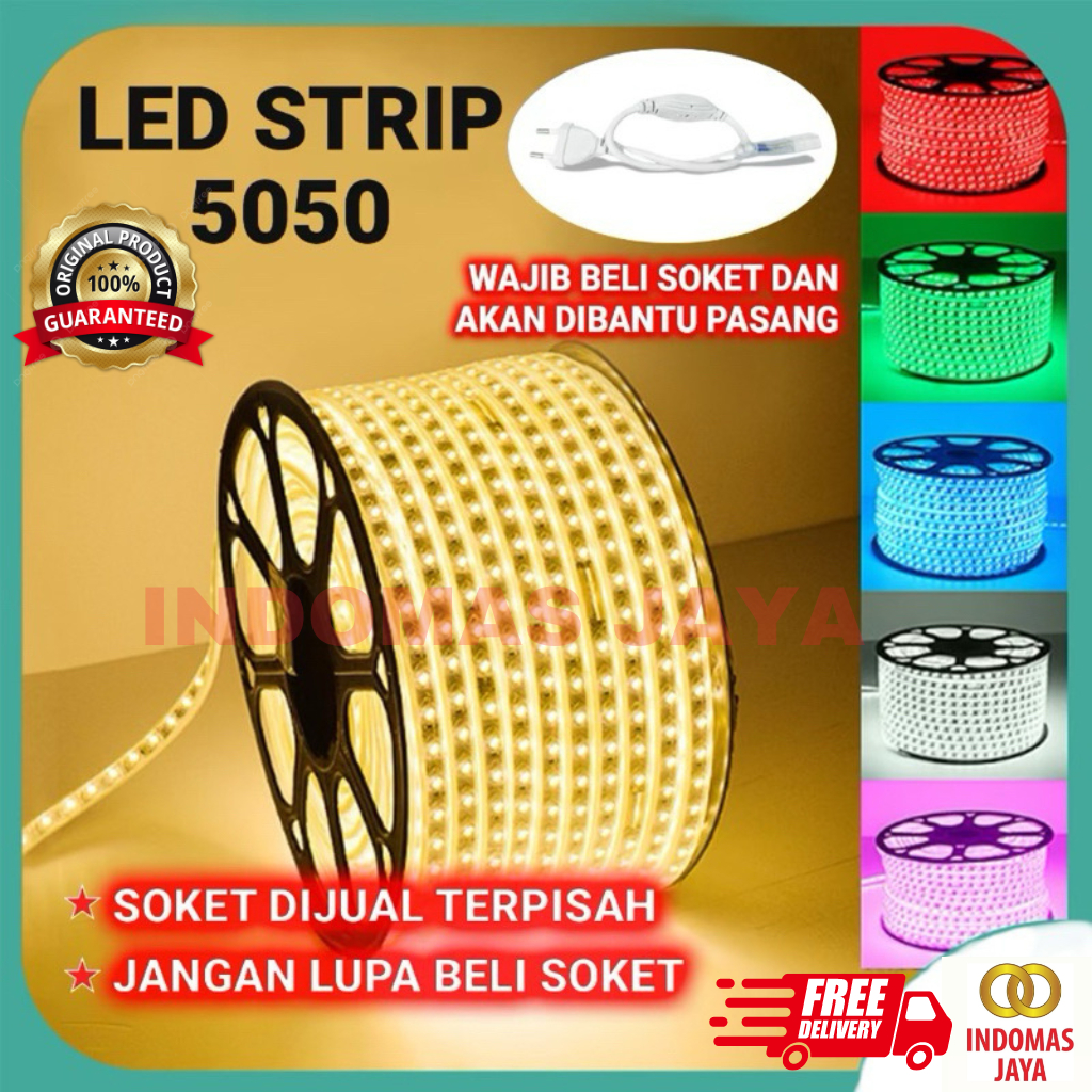 Led STRIP Hose Light 5050 SMD AC 220V Meter (1M-100M) OUTDOOR AND ...