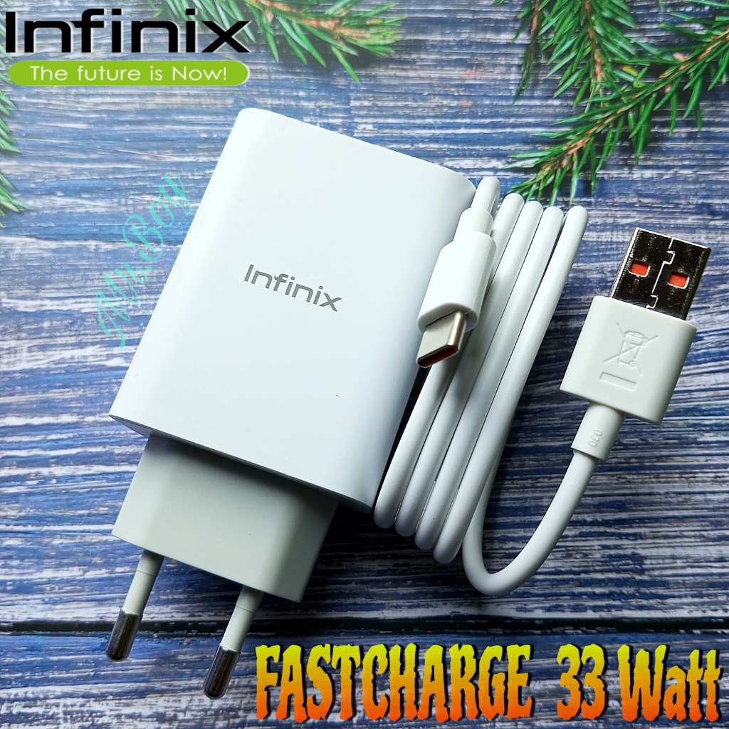 Charger Infinix 33W Original Original Default Note 10 Pro, Note 11 ...