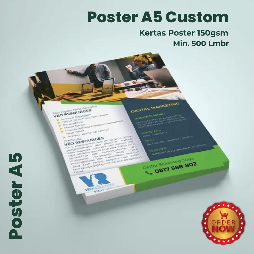 Print Custom Brochure A4 & A5 Size Custom Flyer, Custom Leaflet ...