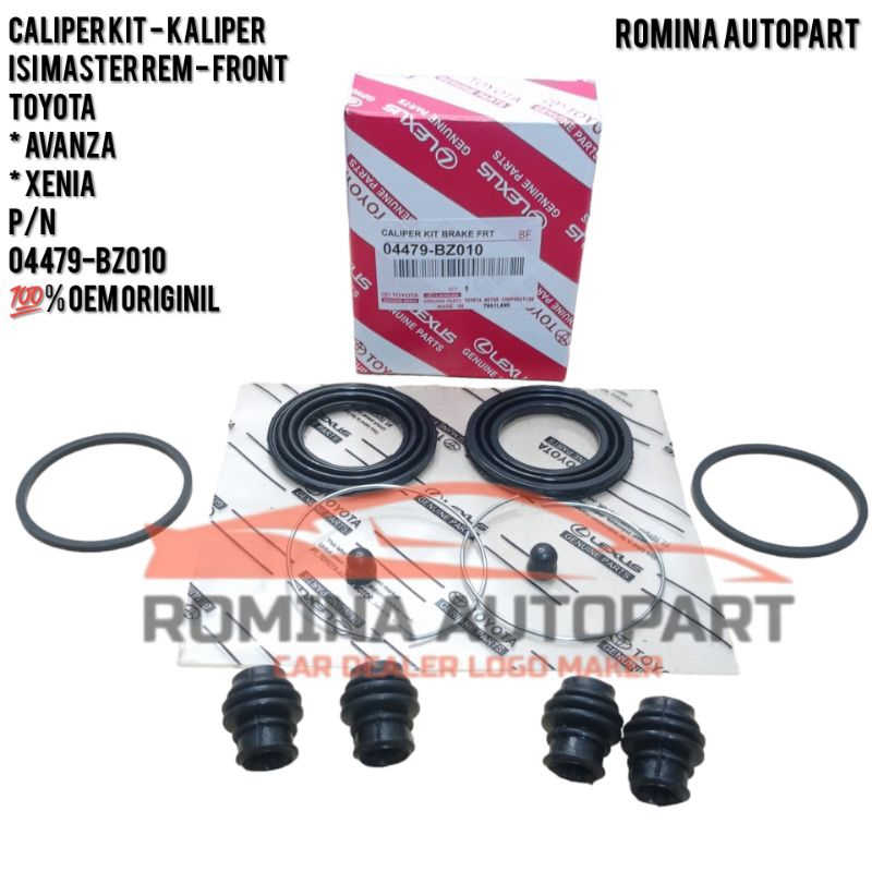 Caliper KIT - ORIGINAL TOYOTA AVANZA XENIA BRAKE SEAL RUBBER CALIPER ...