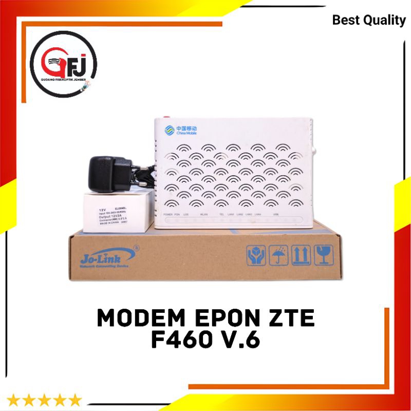 Zte F460 V6 EPON MODEM PLUS ORIGINAL ADAPTER | Shopee Malaysia