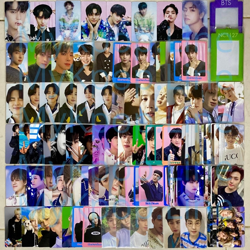 Dicon 101 102 Official Ready Sharing Holder Keyring PC NCT Dream 127 Seventeen BTS Group SKZ ...