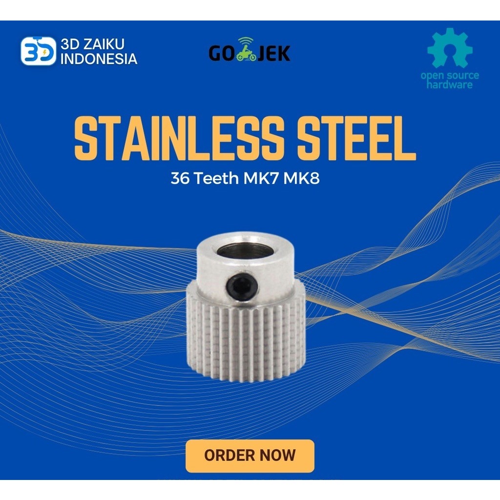 Replace Stainless Steel 36 Teeth MK7 MK8 | Shopee Malaysia