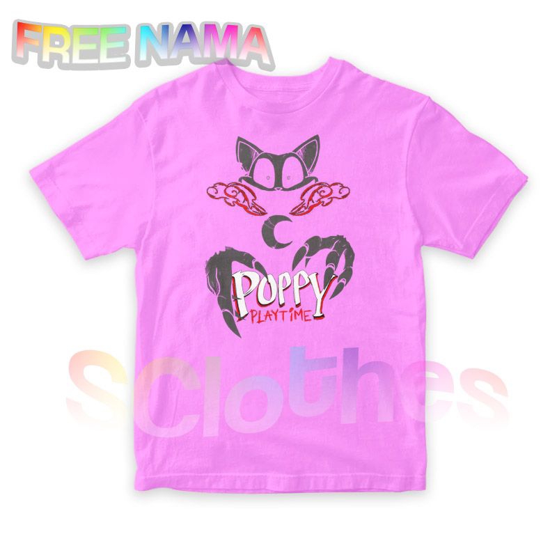 Poppy Playtime Chapter 3 Monster Catnap T-Shirt | Shopee Malaysia