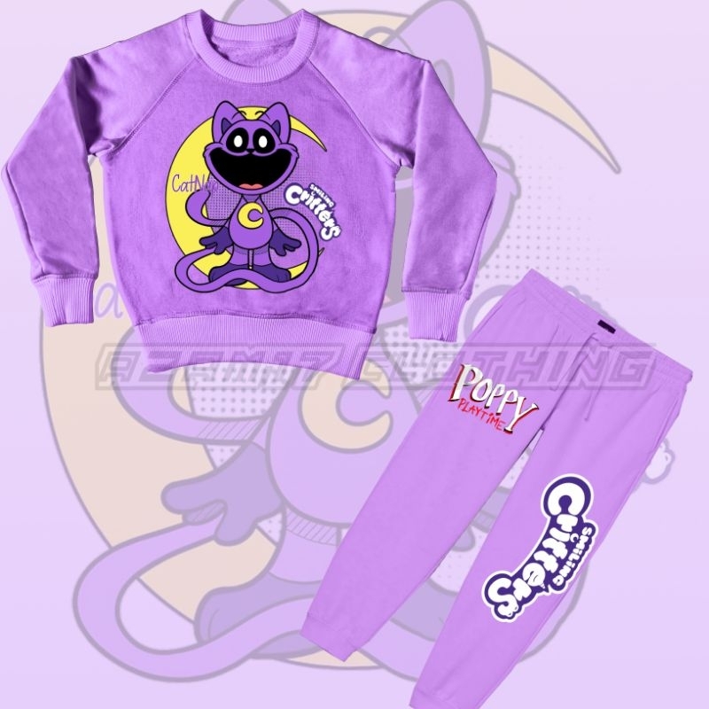 Children's Suits/Sweater Jogger Pants Kids Catnap Poppy Playtime ...