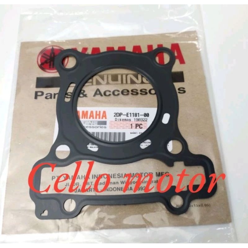 Original Yamaha nmax aerox r15 v3 cylinder head gasket | Shopee Malaysia