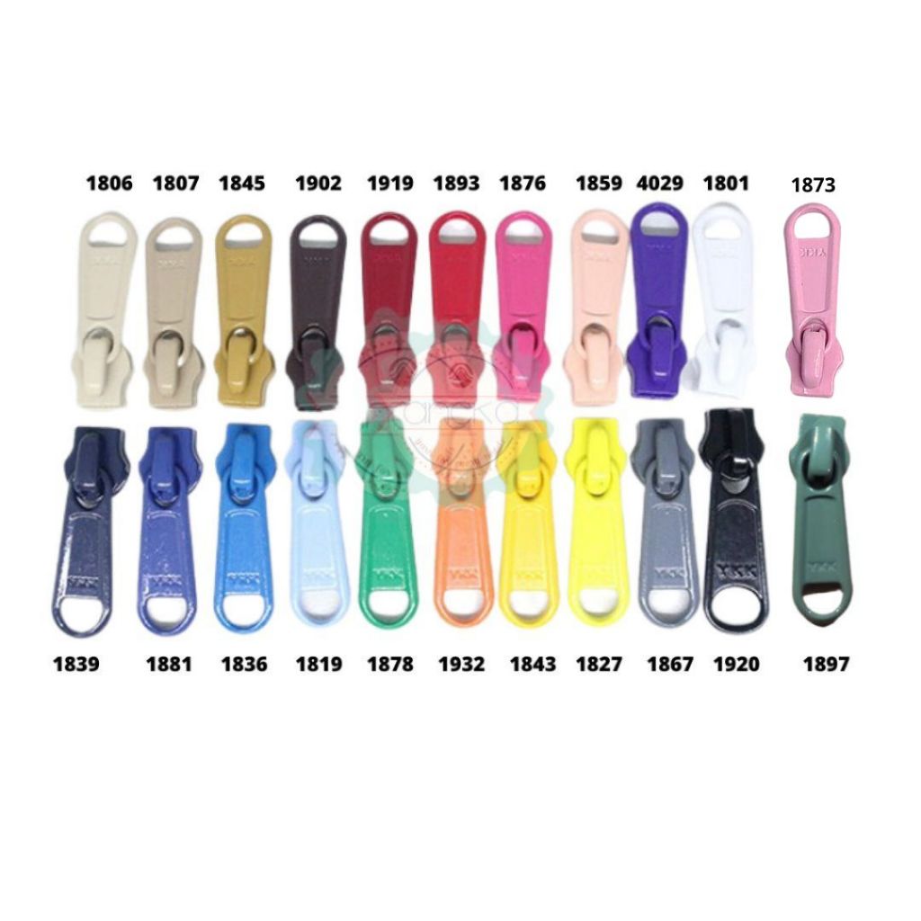 Aneka - [2PCS] YKK Zipper Head No. 5 | Shopee Malaysia