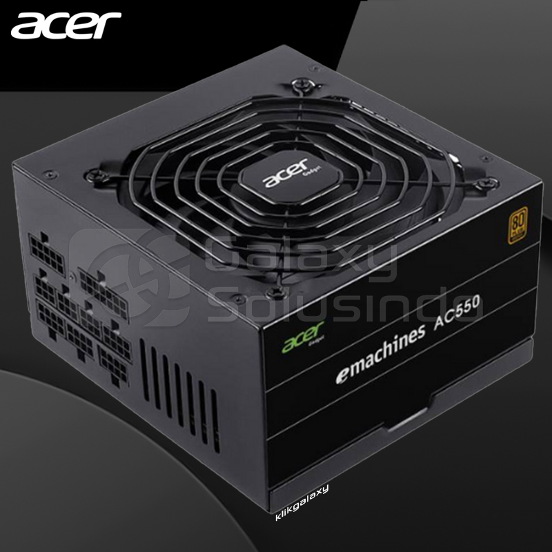 Acer eMachines AC550 550Watt Full Modullar 80 Plus Bronze Power Supply ...