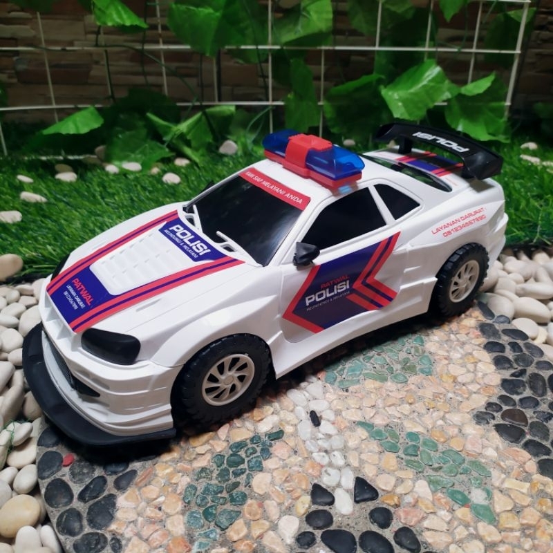Large police patrol car toy - educational children - police car ...