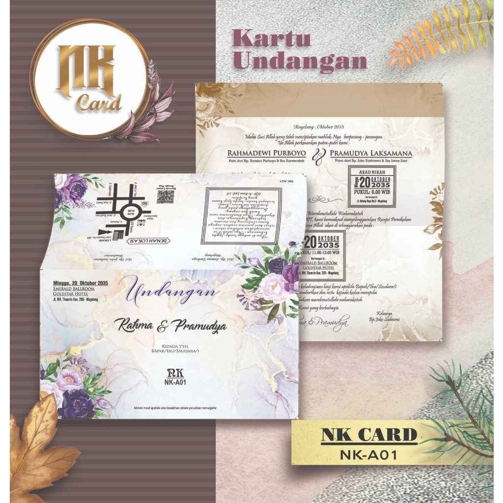 Nk 01 NK Card | Invitation Blank | Invitation | Invitation Blank ...