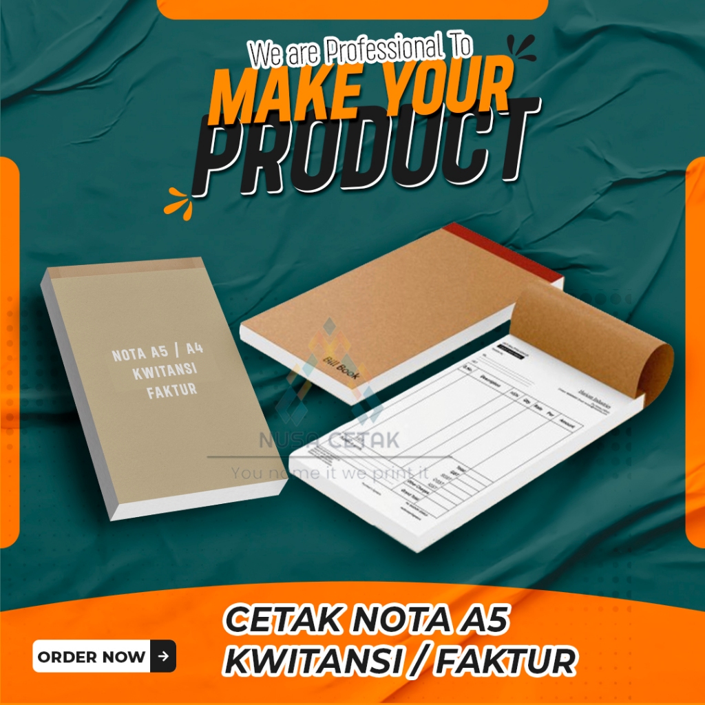 Print Notes/Receipts/Receipts Of Goods/Receipts Size A5 - Can Be ...