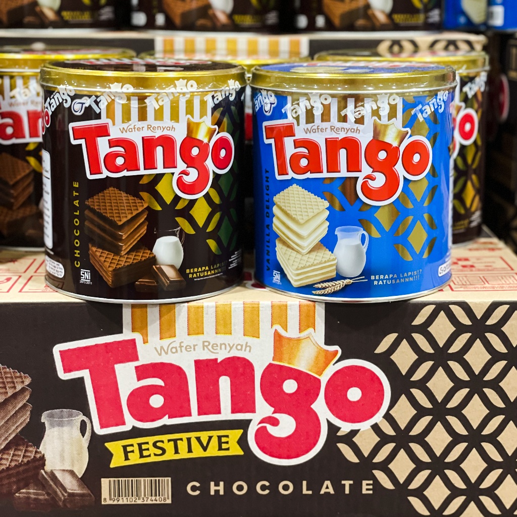 Tango FESTIVE CANNED 270GR || Wafer TANGO CANS 270GR | Shopee Malaysia