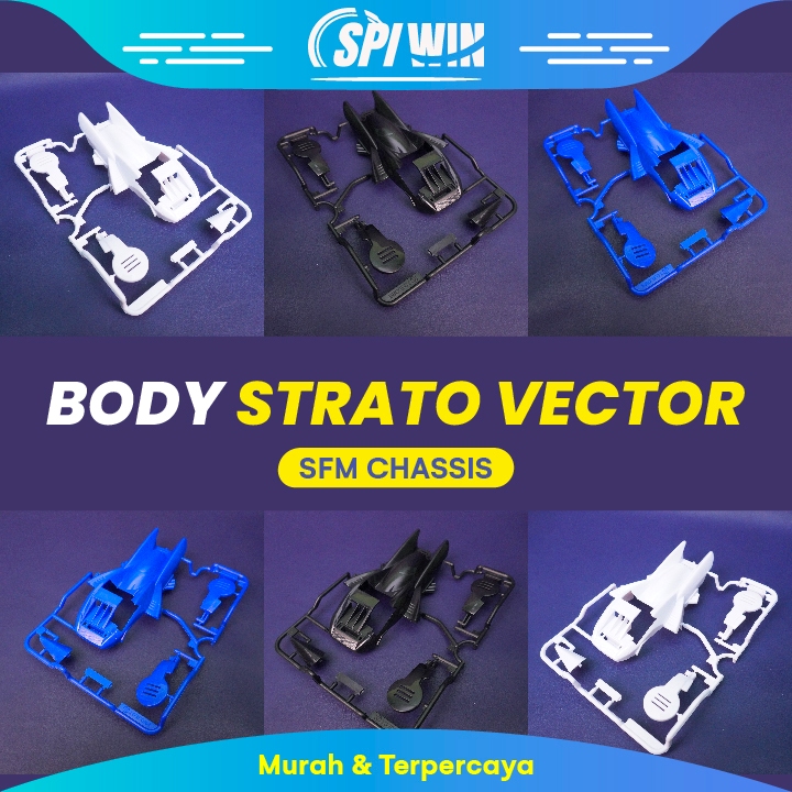 Body Tamiya SFM Super FM Strato Vector REP | Shopee Malaysia
