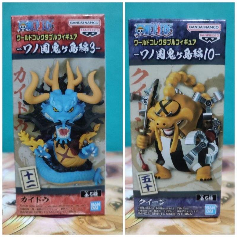 One Piece Wcf Figure Kaido Naga & Queen Crew Original | Shopee Malaysia