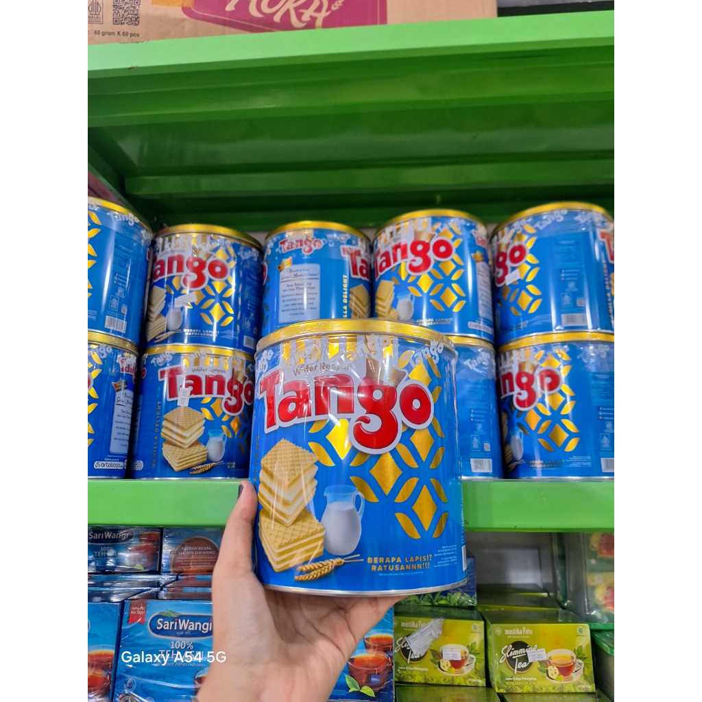 /Tango Wafer 290 Grams 1 Box Of 6 Cans/Tango Wafer Chocolate_Vanilla ...