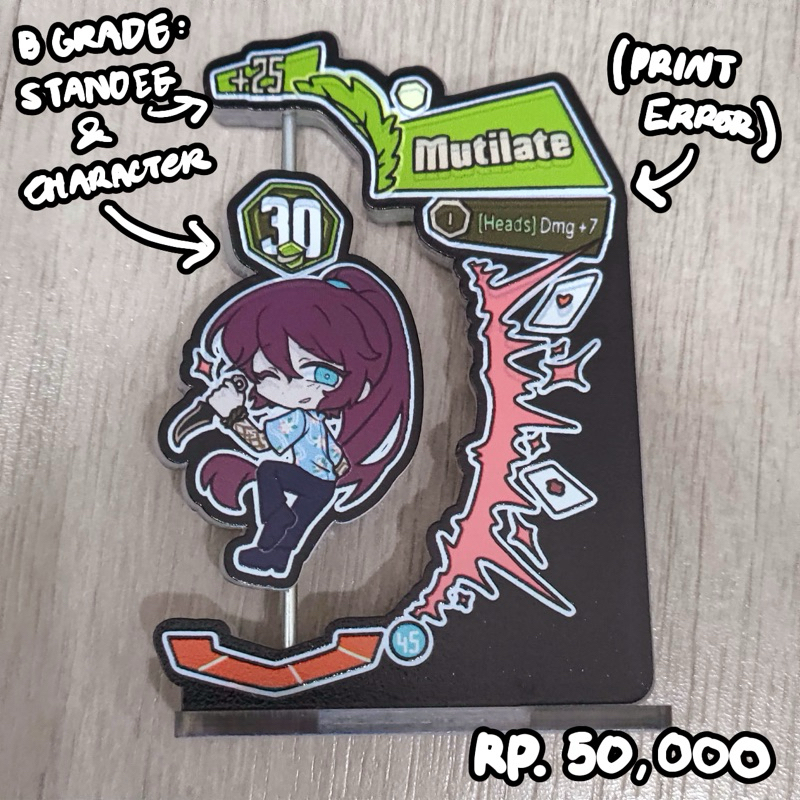 Tingtang Hong Lu Spinning Standee Limbus Company Fanart by Tofuaru ...