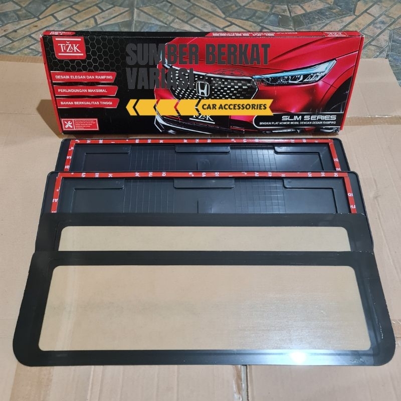 Mika Car Number Plate Frame Standard Number Plate Size | Shopee Malaysia