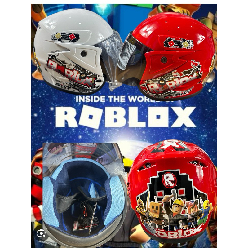 Roblox Children's Helmet For Ages 3 Years To 7 Years | Shopee Malaysia