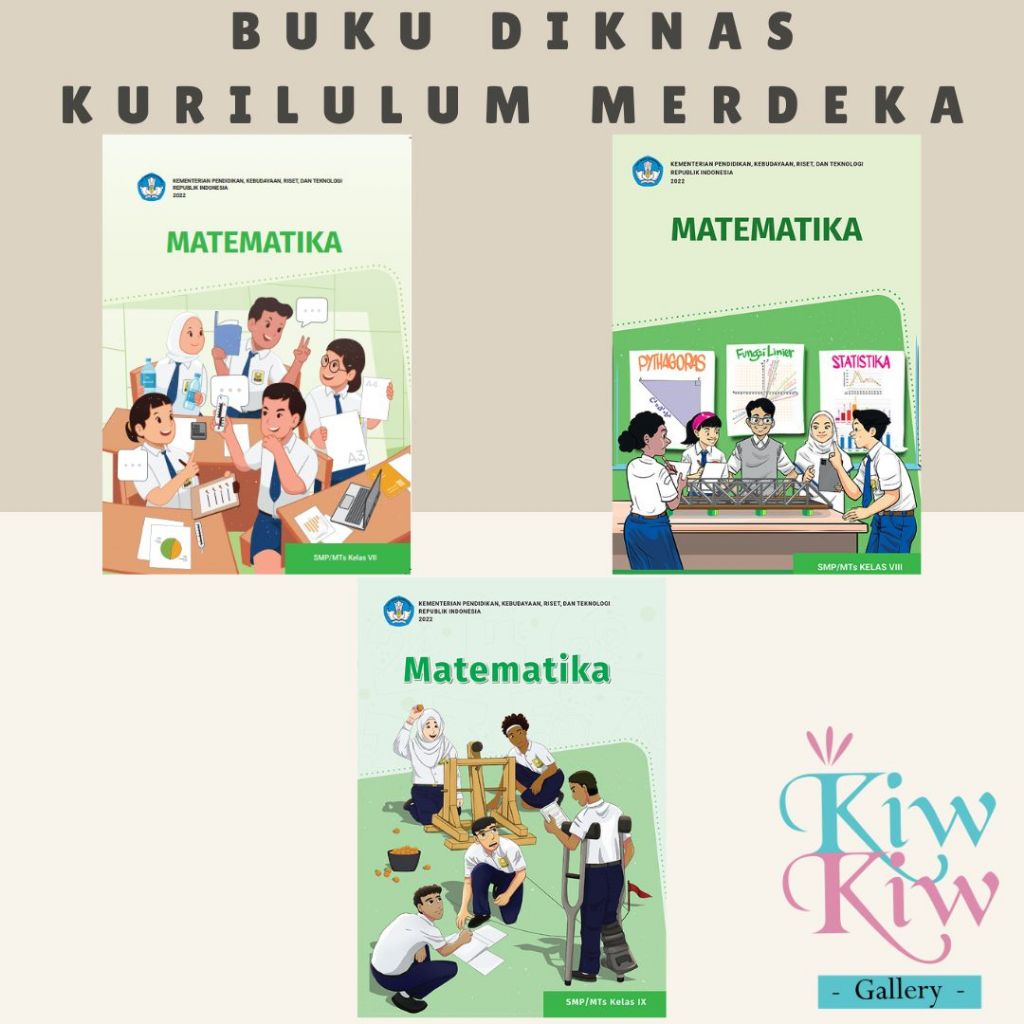 Mathematics Book Grade 7, 8, 9 Junior High School/MTS Merdeka ...