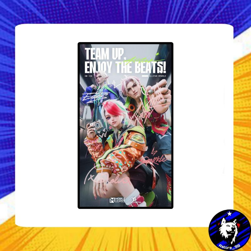 (BEST Quality) POSTER A5 HERO GAMING MLBB MOBILE LEGENDS | Shopee Malaysia