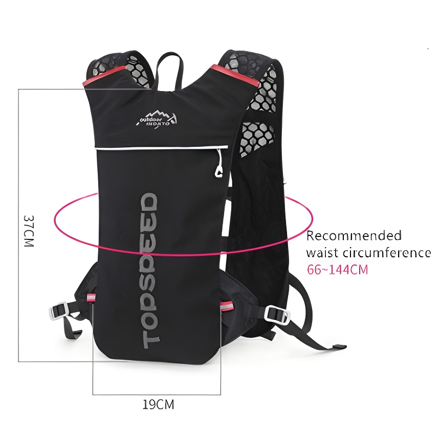 Waterproof Running Pack Backpack / Marathon Backpack Bicycle Bag ...