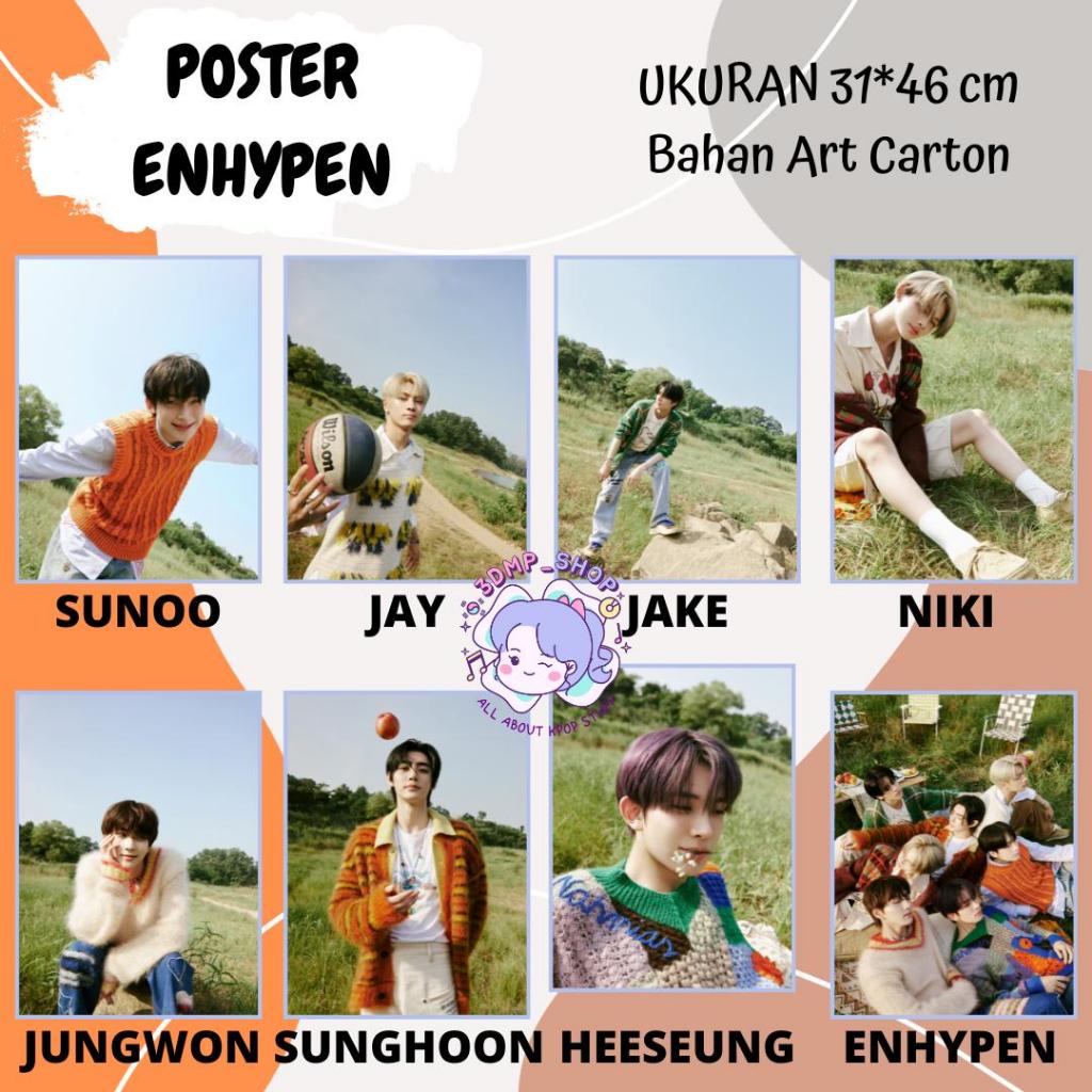 A3 KPOP ENHYPEN ORANGE BLOOD POSTER | Shopee Malaysia