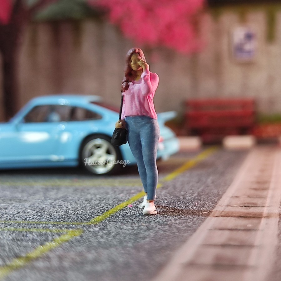 TikTokers Figurehg Scale 1/64 Diorama Miniature not Preiser Noch - N3D ...