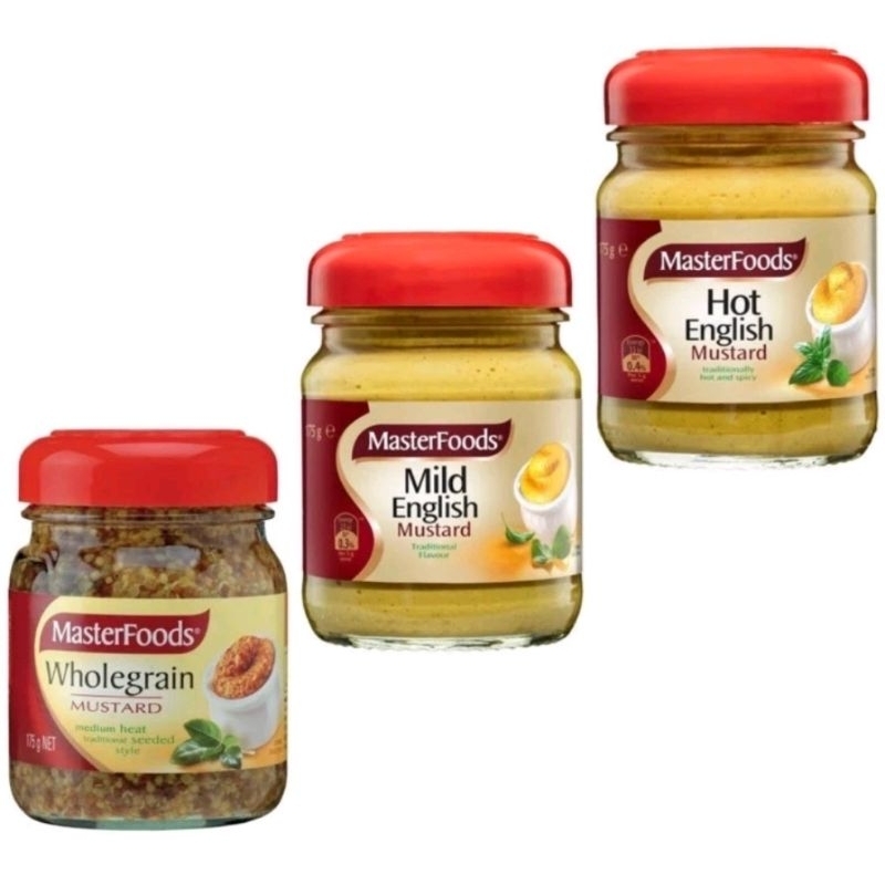 Masterfoods Mustard 175gr / Master foods / Masterfoods Mild English ...