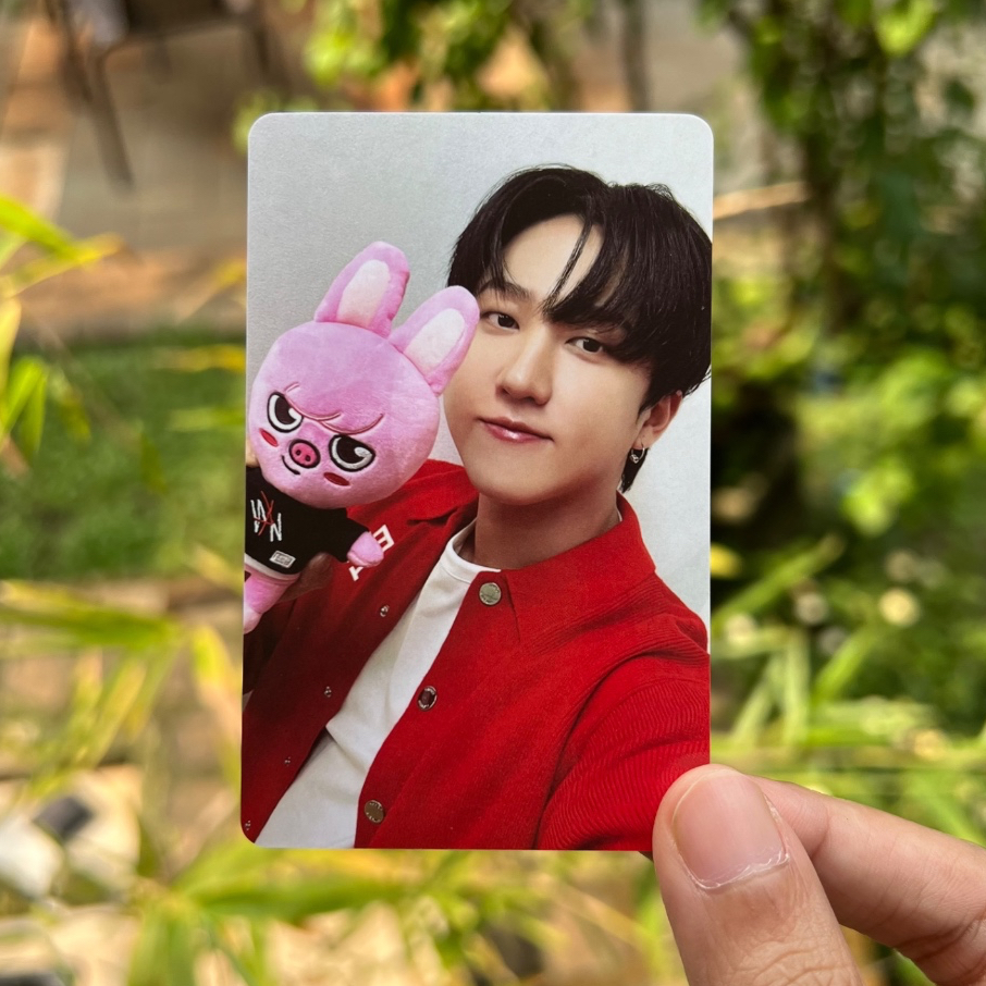 Changbin Rockstar KMS v2. Benefit Photocard PC OFFICIAL STRAY KIDS SKZ ...