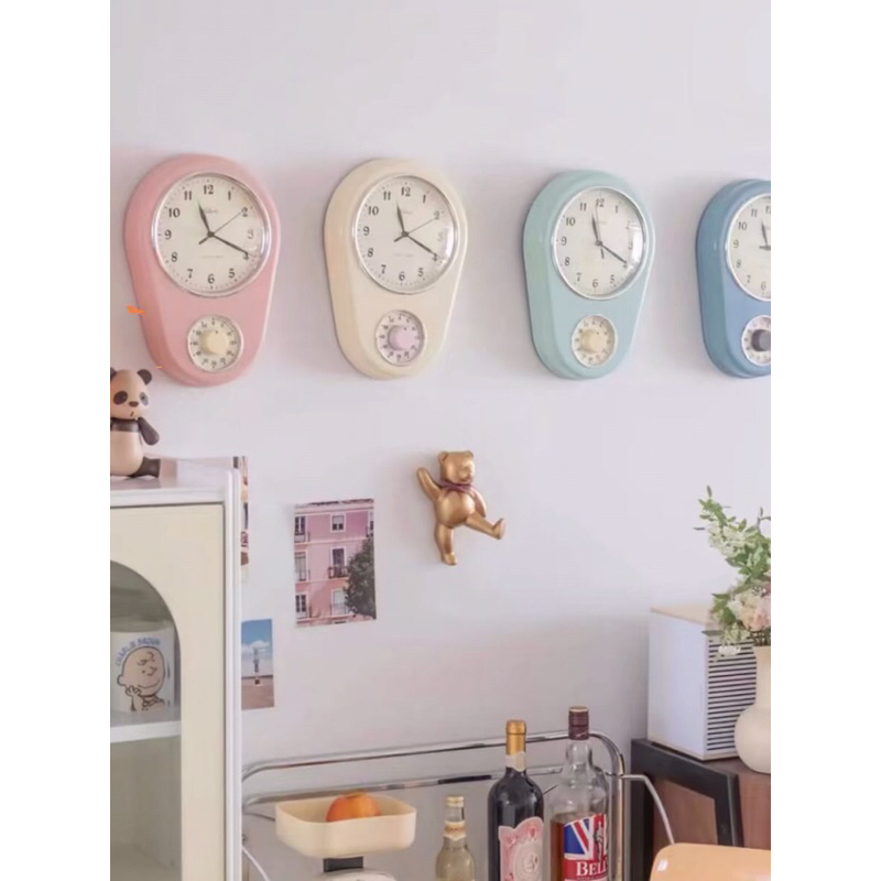 Sona Vintage Wall Clock / Vintage Wall Clock / Kitchen Clock / Korean ...