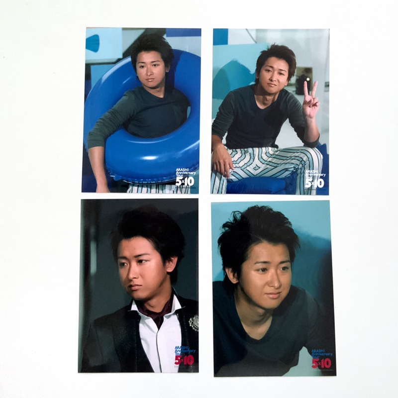 Arashi Ohno Satoshi 5x10 Anniversary Photo Set | Shopee Malaysia