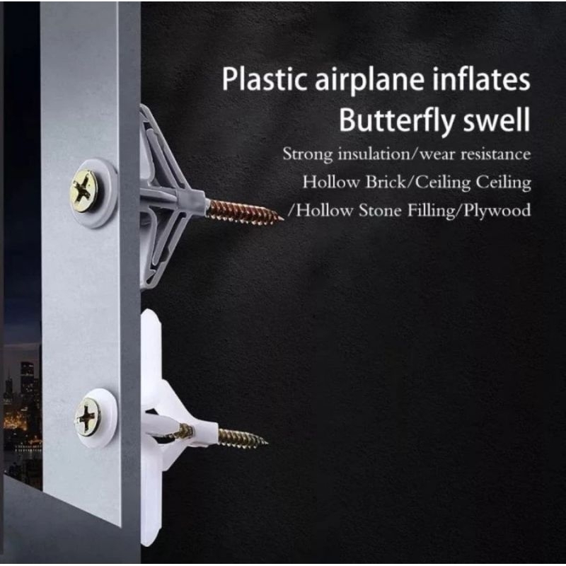 FISHER Screw screws ceiling screws gypsum gypsum gypsum butterfly ...