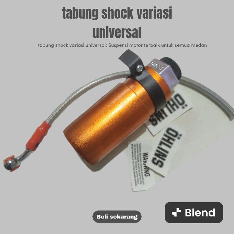 REPLIKA Universal Split Shock Tube Replica (Variation Only) Includes ...