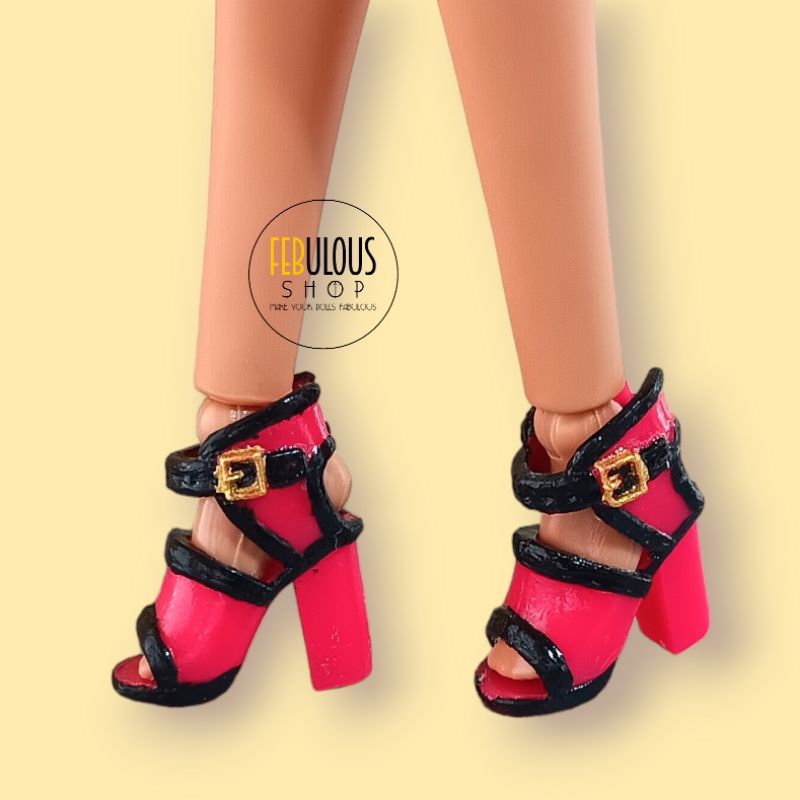 Barbie Doll Shoes Details | Febulousshop | Shopee Malaysia