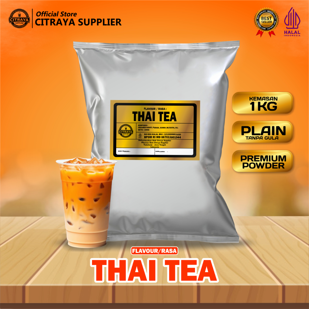 Citraya Drink POWDER THAI TEA Flavor POWDER THAI TEA Flavor POWDER ...