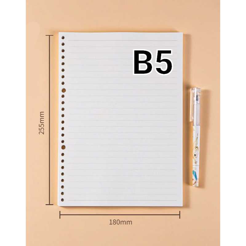 Loose Leaf Fill in thick Binder File Paper | Shopee Malaysia