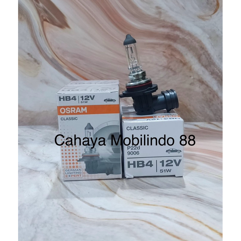Original Osram HB4 12v 51w bulb 9006 standard yellow | Shopee Malaysia