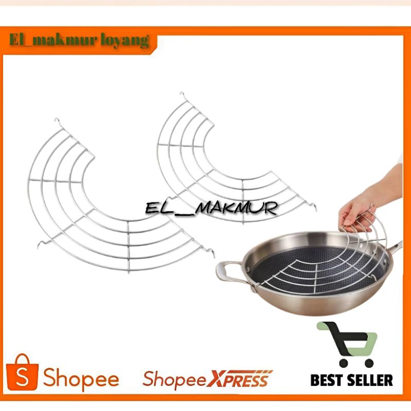 Frying pan drainer, cooking oil strainer, cooking oil drainer | Shopee ...