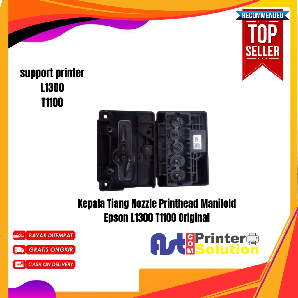 Original Epson L1300 T1100 Printhead Manifold Nozzle Pole Head | Shopee ...