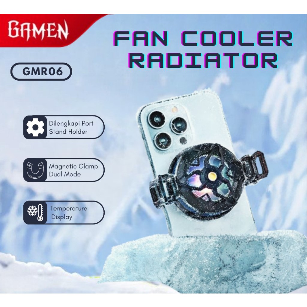 [New] Gamen GMR06 Radiator Fan Cooler HP Heatsink Magnetic ...