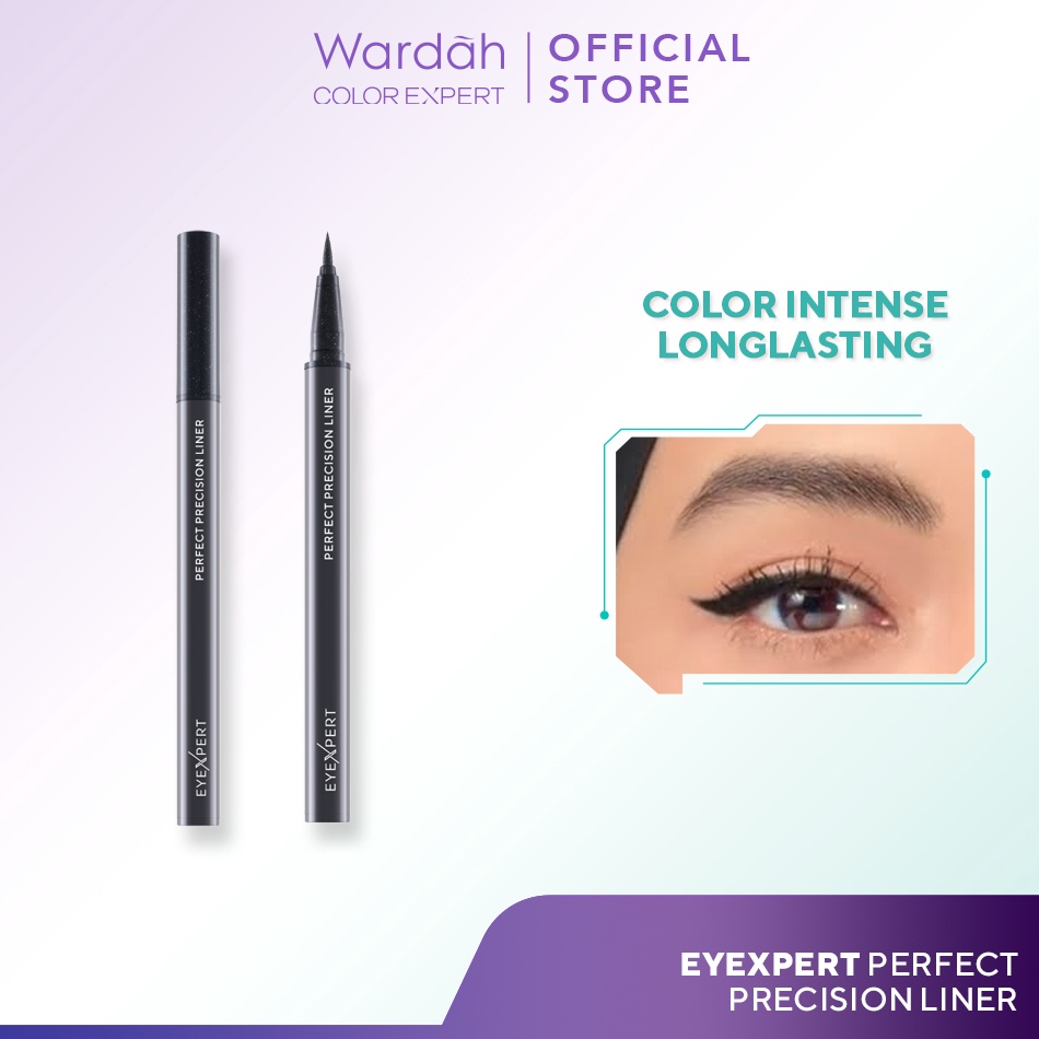 HITAM 66 Product HOT Wardah EyeXpert Perfect Precision Liner Eyeliner Waterproof Black Color ...