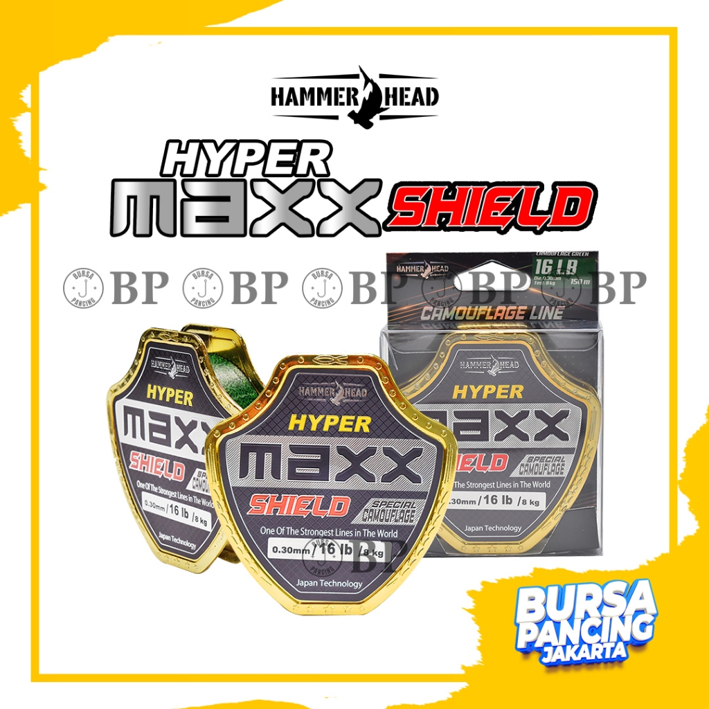 Hammerhead HYPER MAXX SHIELD Fishing Line Special Camouflage Green ...