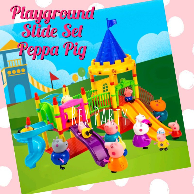Playground Set/Peppa Pig Toys/Slide Set/ Peppa Pig Playground Set/Pepa ...