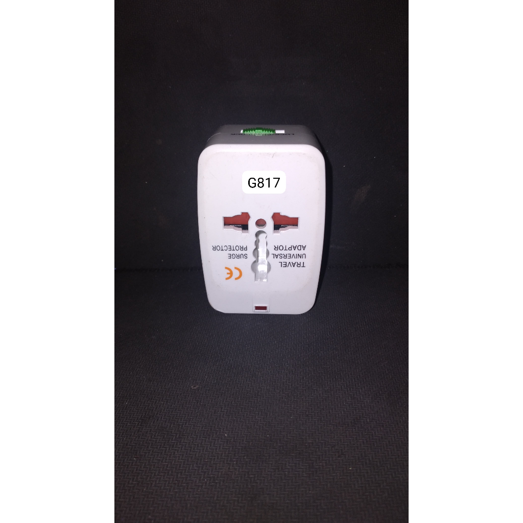 G817 UNIVERSAL TRAVEL POWER PLUG PLUG ADAPTER CONVERTER EU UK US MULTI ...