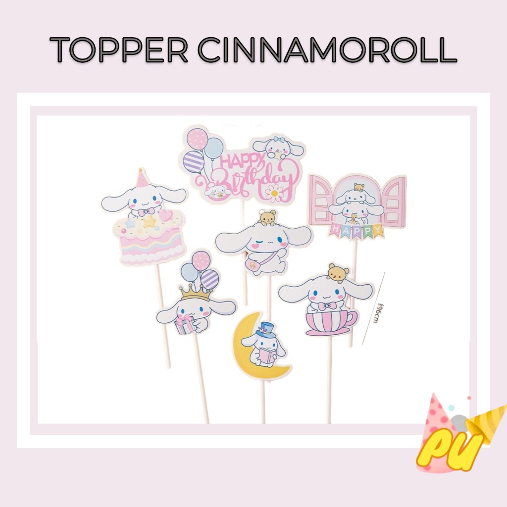 Cinnamoroll Topper/Sanrio Cinnamoroll Cake Topper | Shopee Malaysia