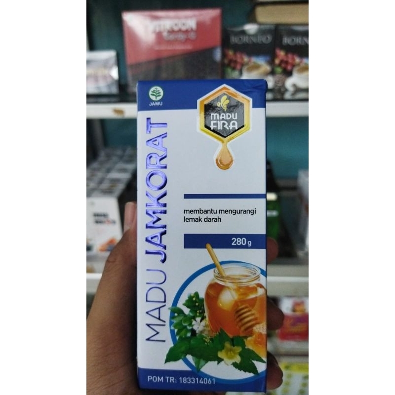 Original Jamkorat Honey Lowers Cholesterol and Uric Acid 280gr | Shopee ...