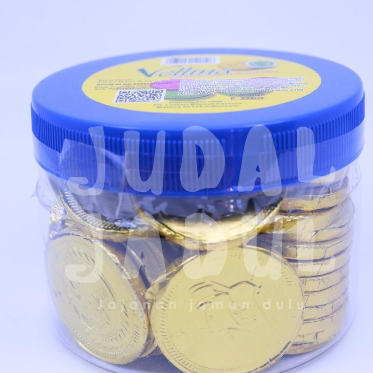 Chocolate Coin Jar/Chocolate Jar 270g contains 45 pcs | Shopee Malaysia